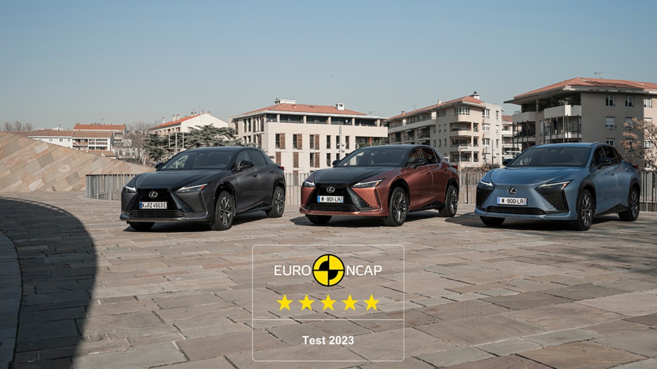 5 hvězd pro RZ v hodnocení Euro NCAP | Lexus Česká republika